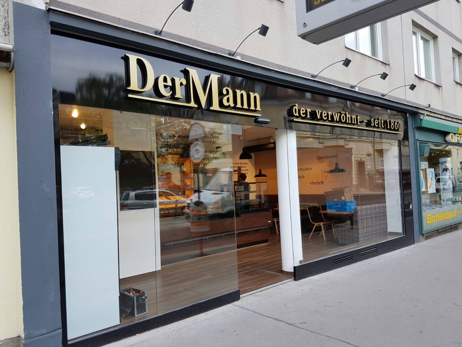 Billrothstrasse 32 - Bäckerei Der Mann Shop-Filiale